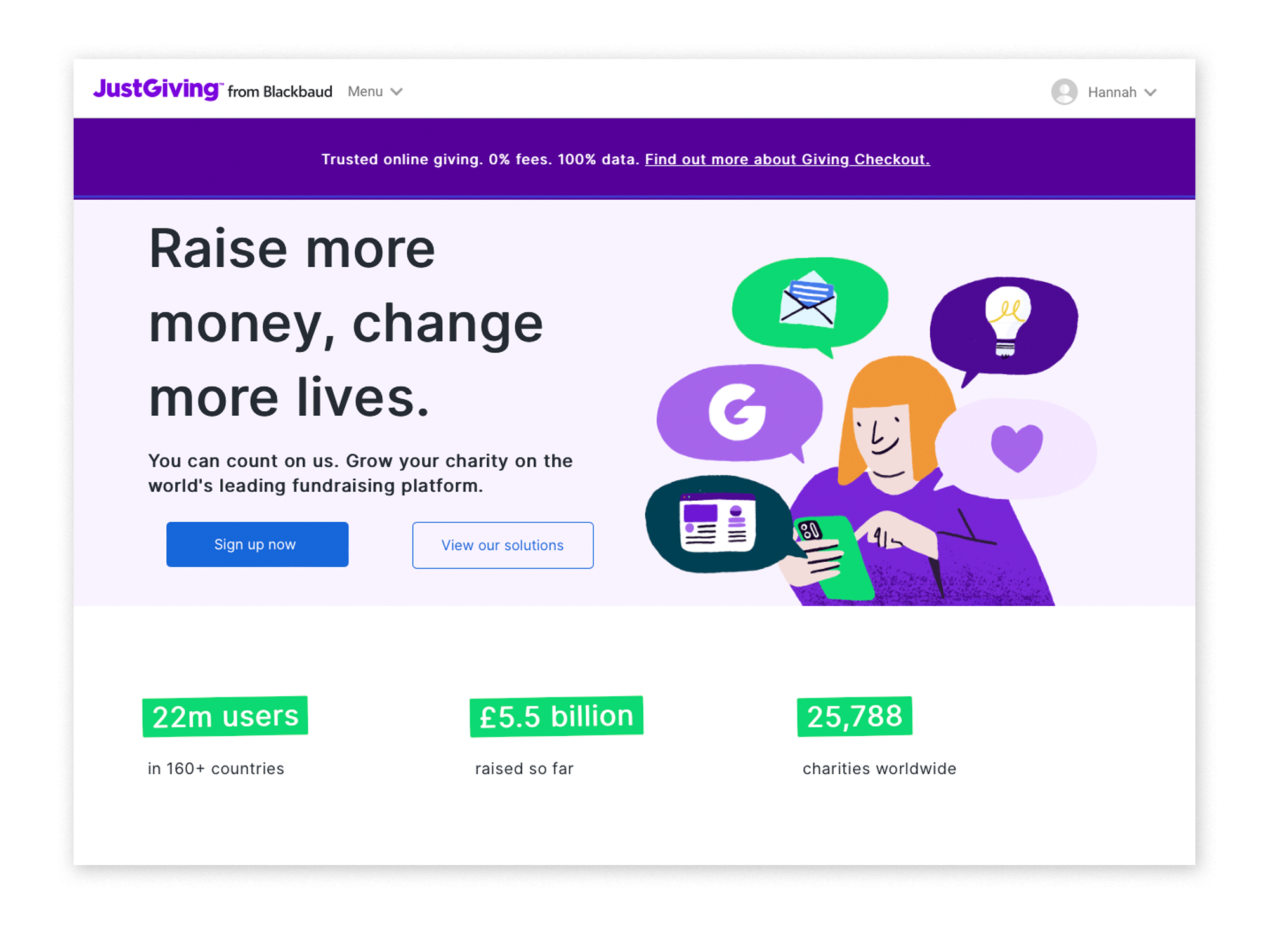 Just Giving - www.hannahwarren.com