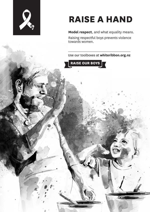 White Ribbon Posters - Lisa Nicole