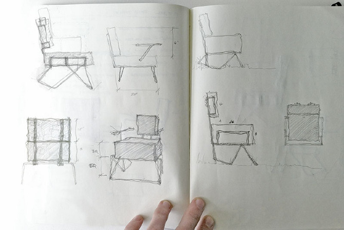 Ergonomics Bottle Design Sketch