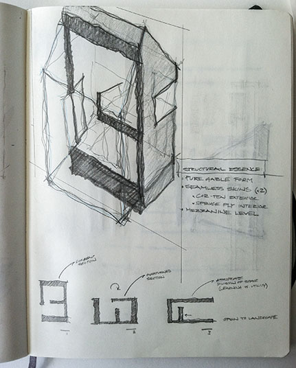 Small Structures: Dovecote Studio - The Brushwood