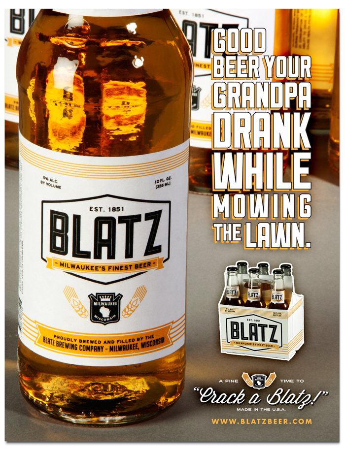 Blatz Beer Re-Branding - Derek W. Veigel