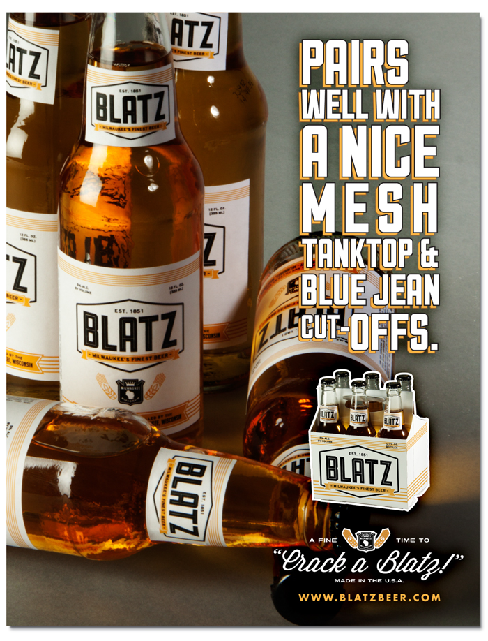 Blatz Beer Re-Branding - Derek W. Veigel