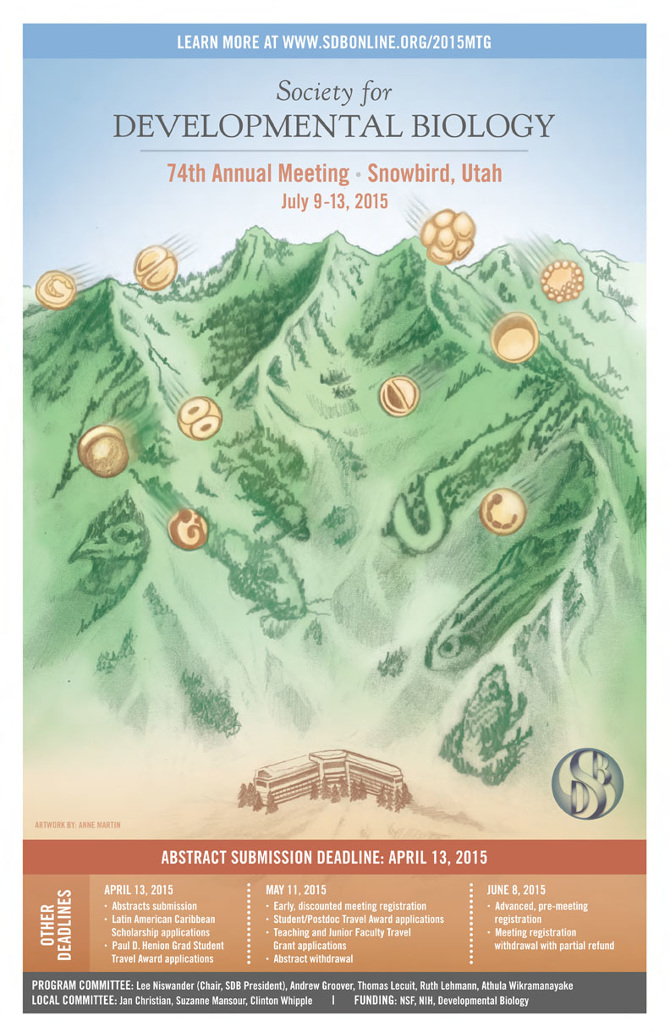 Society for Developmental Biology 2015 Meeting Poster - Hungry Brain Design