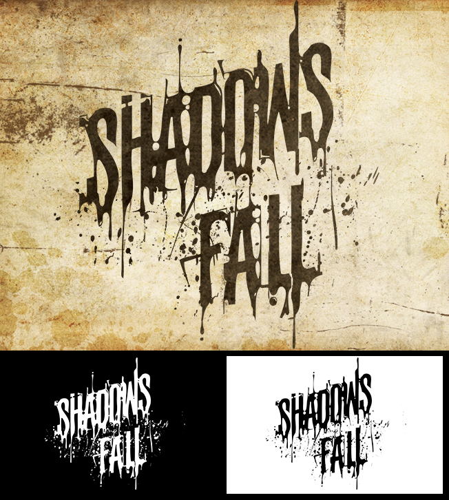 Shadows Fall logo - Jay Blizzard: Art Director/Designer Portfolio