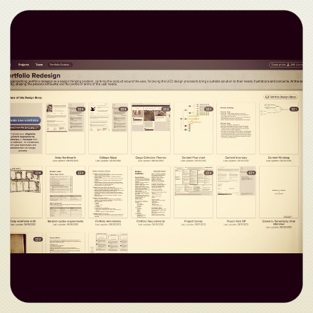 Portfolio ReDesign Colophon - Calliope Muse