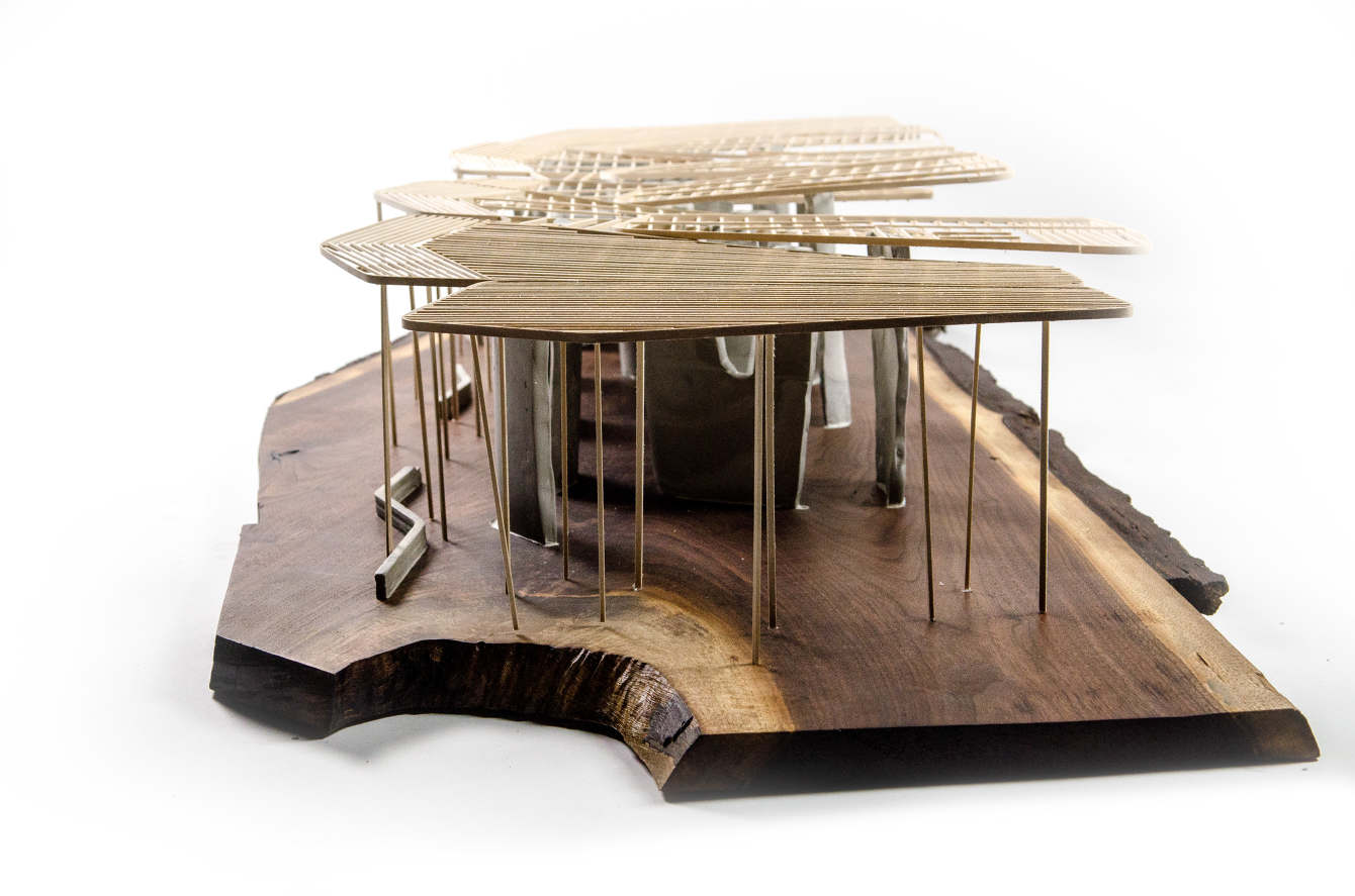 structural model // the abedian school of architecture - work