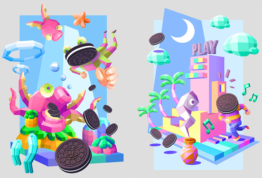 OREO poster commission - Sjors Tomlow