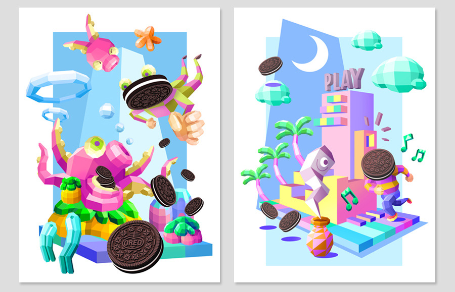 OREO poster commission - Sjors Tomlow