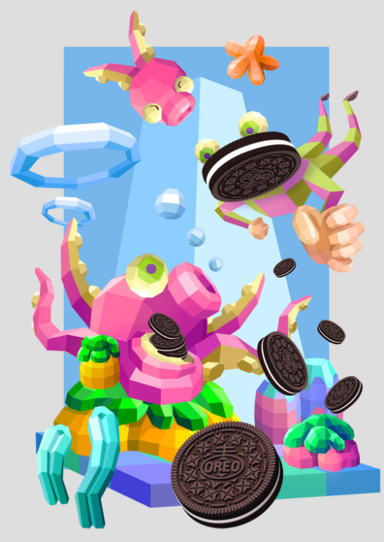 OREO poster commission - Sjors Tomlow