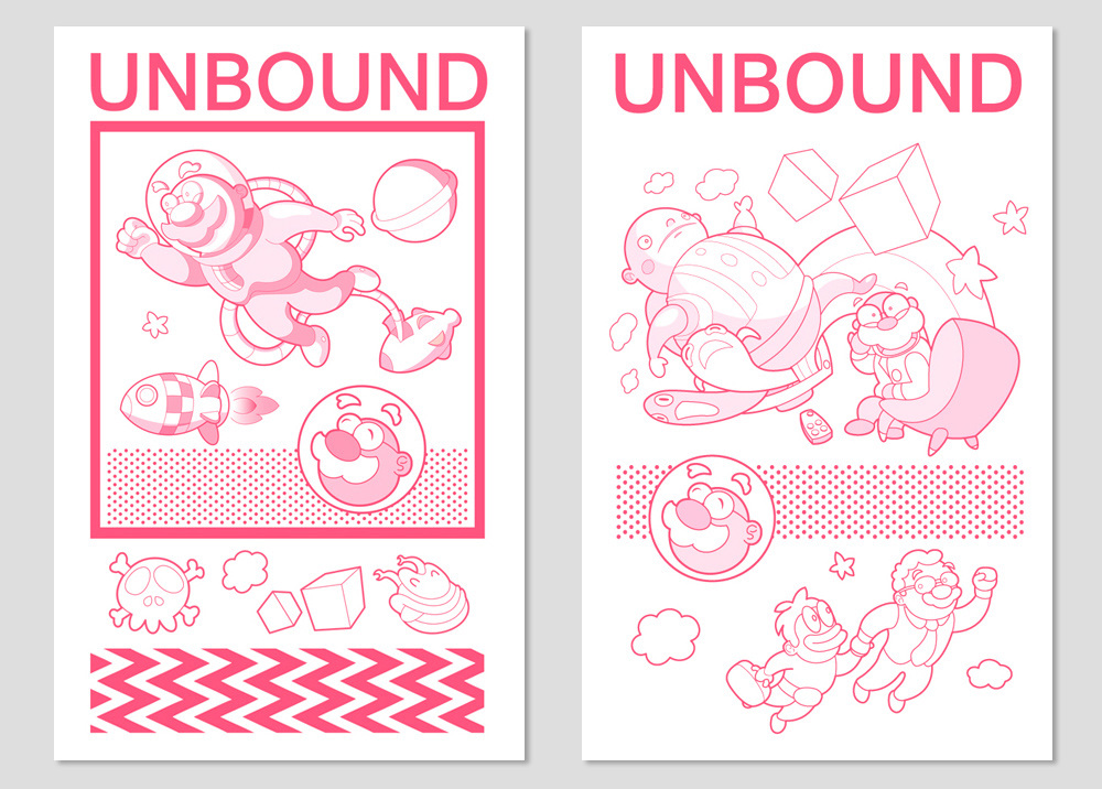 UNBOUND Poster Design - Sjors Tomlow