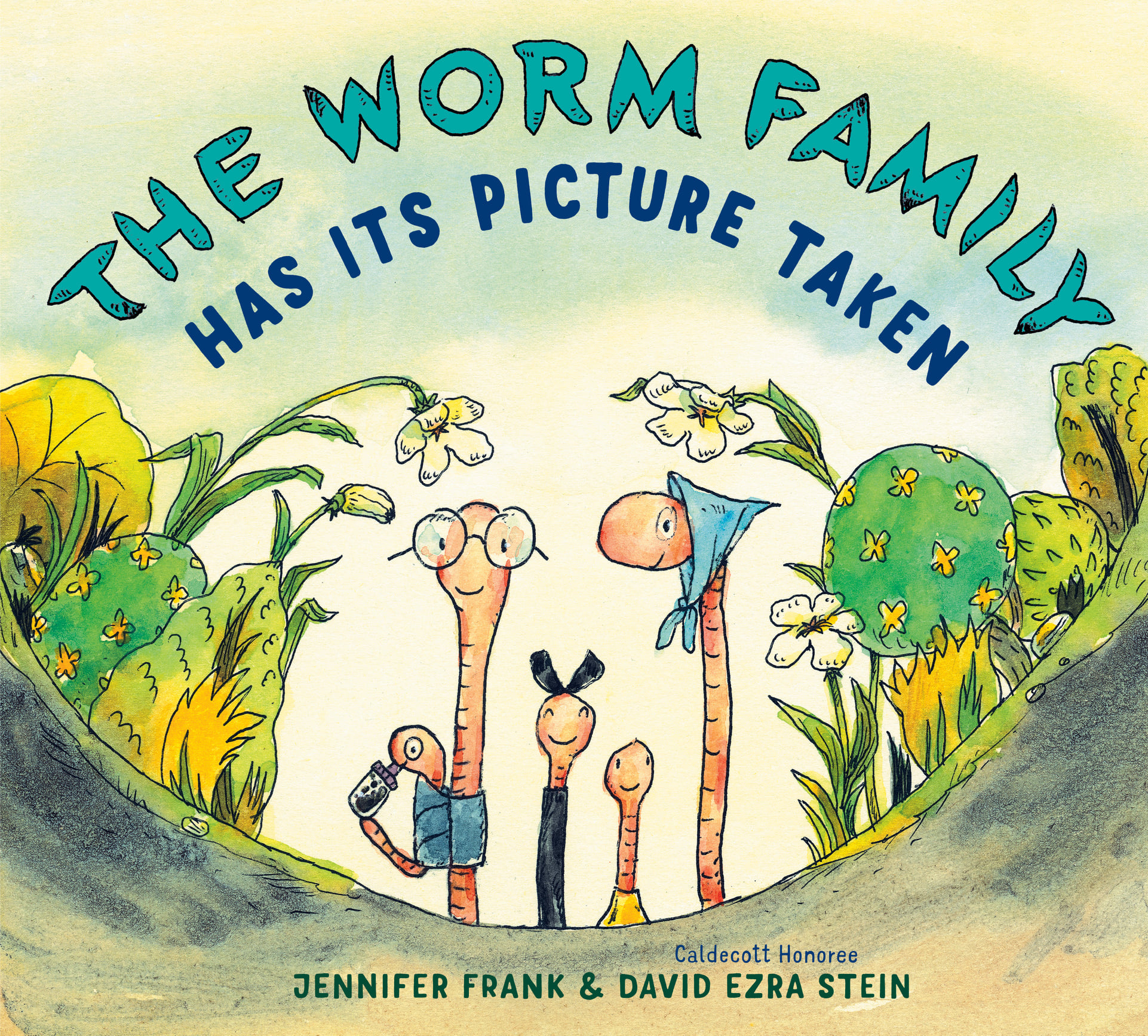 The Worm Family Has Its Picture Taken - Funny with Love