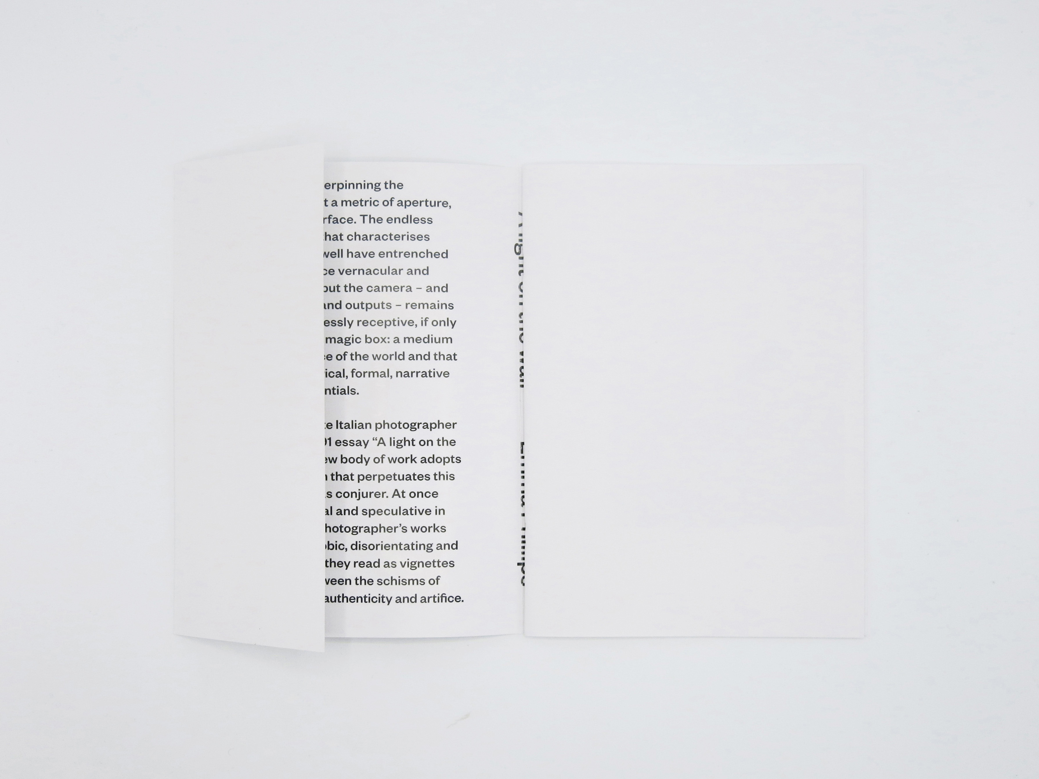 A LIGHT ON THE WALL - Perimeter Editions