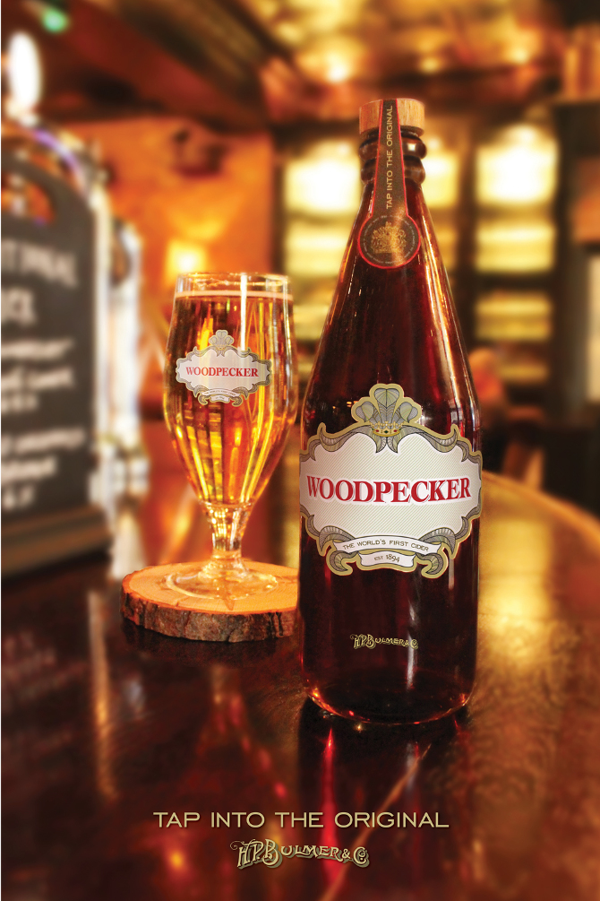 Woodpecker Cider - Rebecca Clarke Design