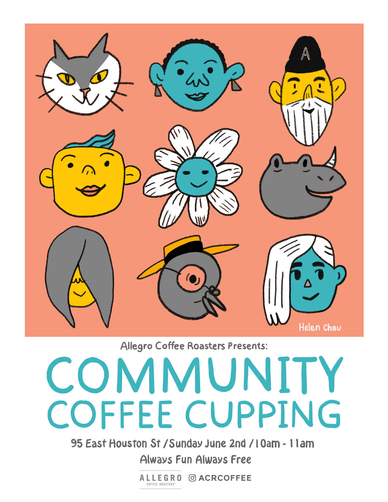 Cupping Posters - www.helenchau.com