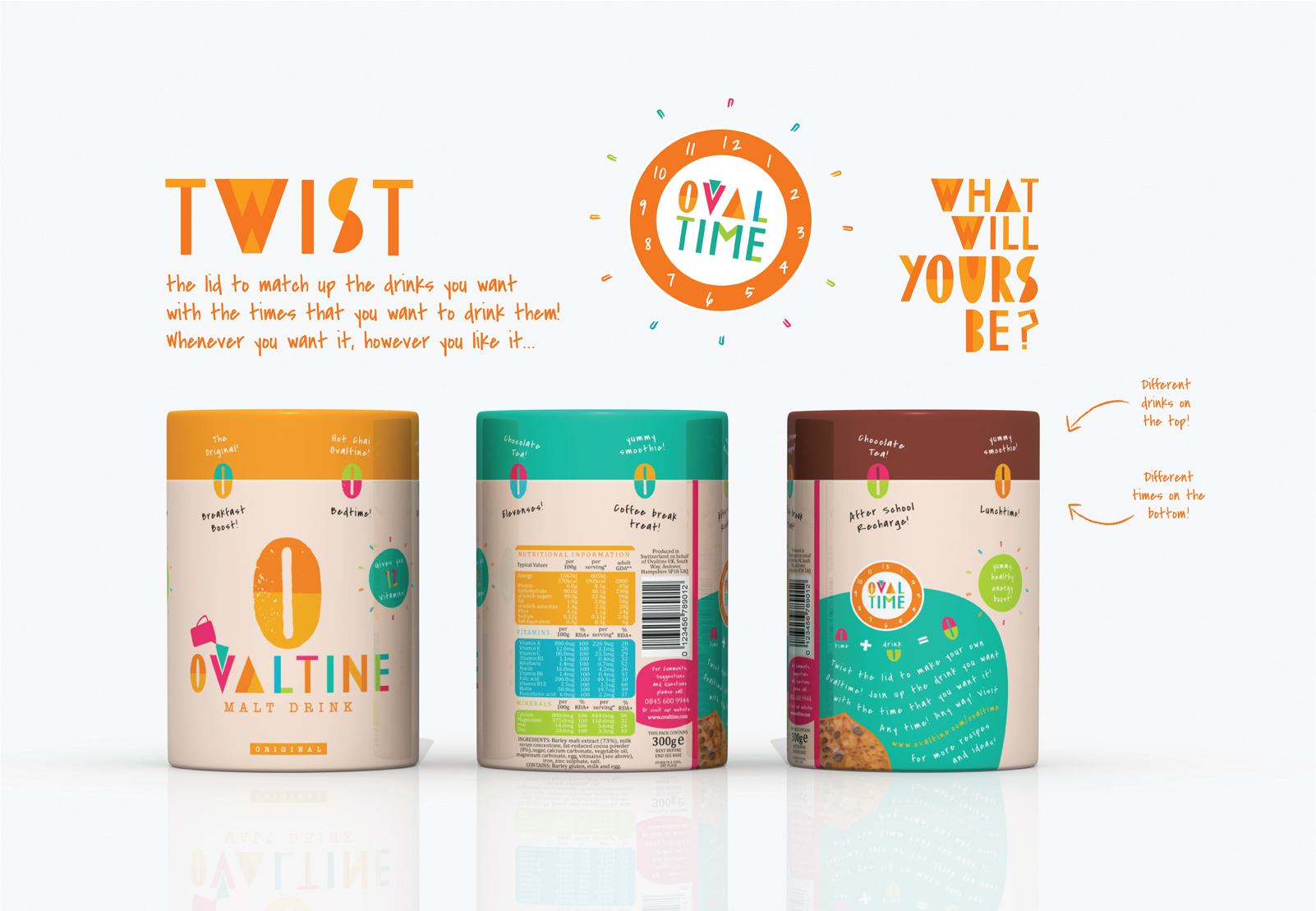 Ovaltine - Elizabeth Britton Design