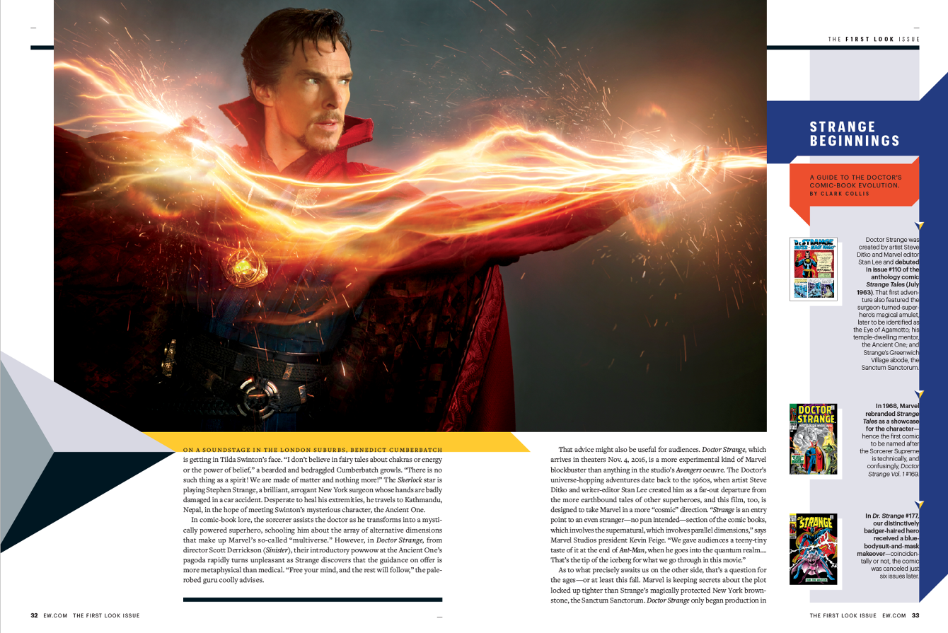 Doctor Strange and the 2016 First Look issue - Keir Novesky