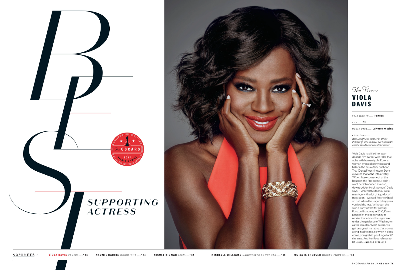 Oscars Viewing Guide 2017 - Keir Novesky