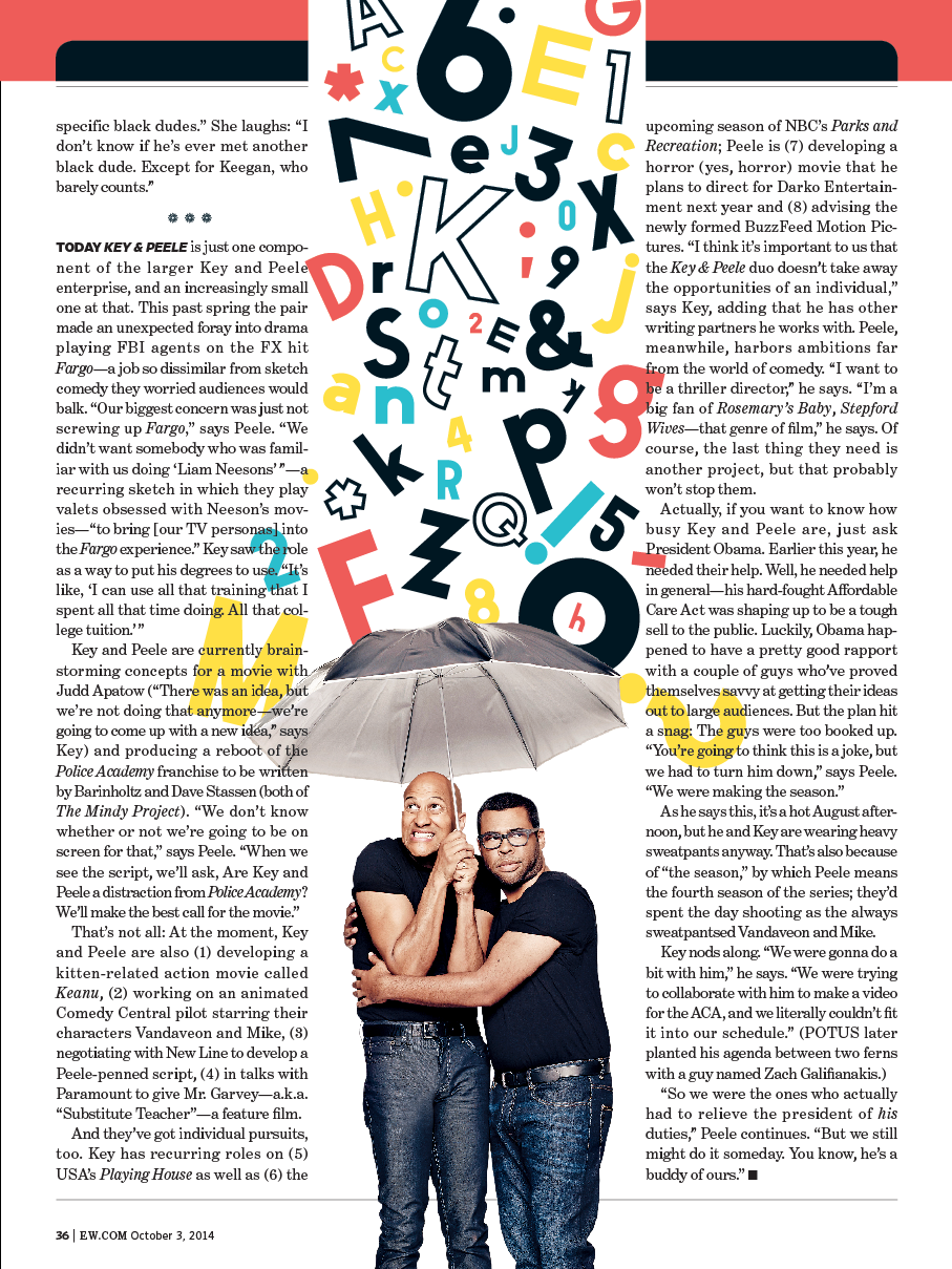 Key & Peele Present The Comedy Issue - Keir Novesky