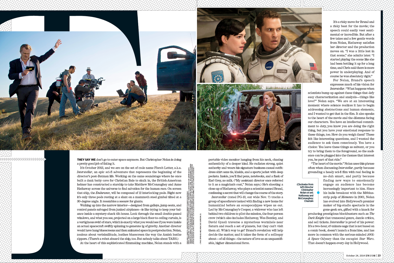Interstellar: End Without Infinity Is But A New Beginning - Keir Novesky
