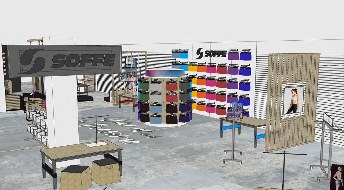 Soffe – Retail Store Branding & Advertisements - julianjpdesign