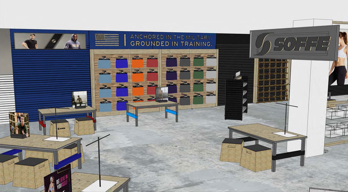 Soffe – Retail Store Branding & Advertisements - julianjpdesign