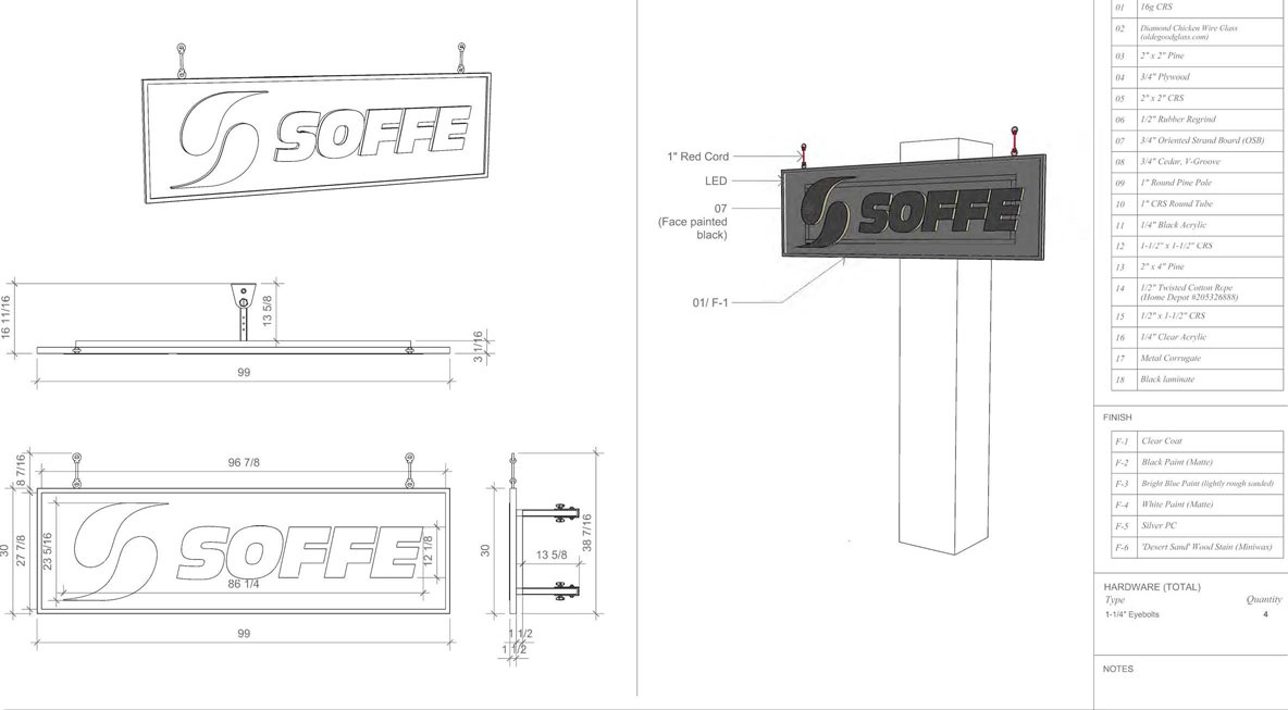Soffe – Retail Store Branding & Advertisements - julianjpdesign