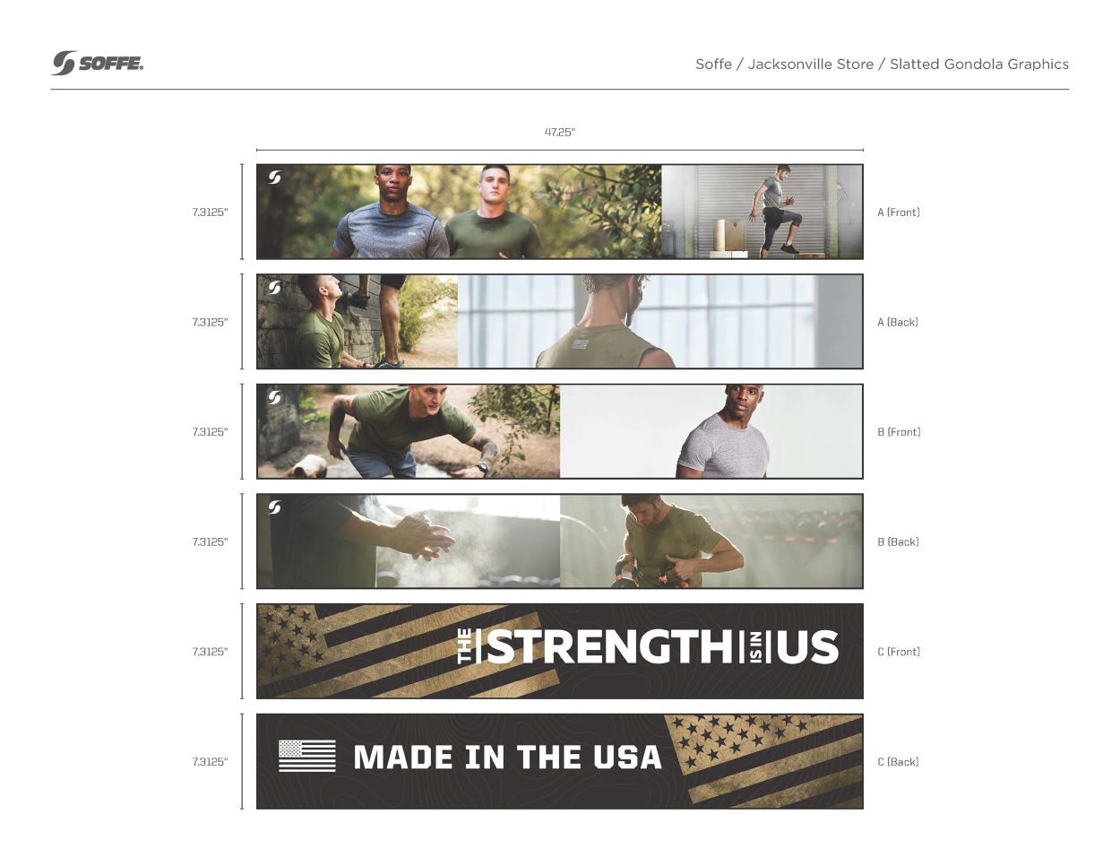 Soffe – Retail Store Branding & Advertisements - julianjpdesign