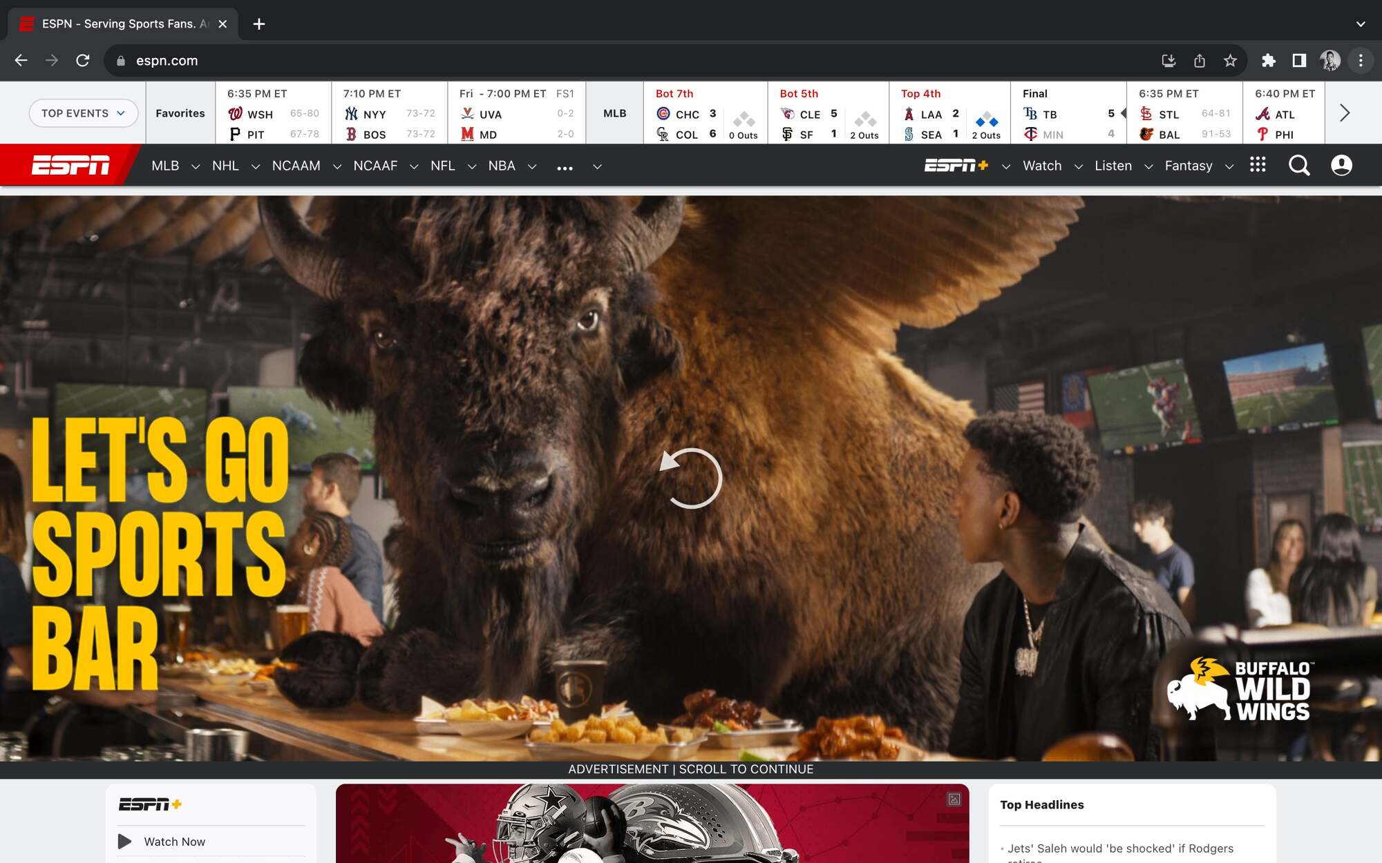 Buffalo Wild Wings / Hank - Jimmy Burton