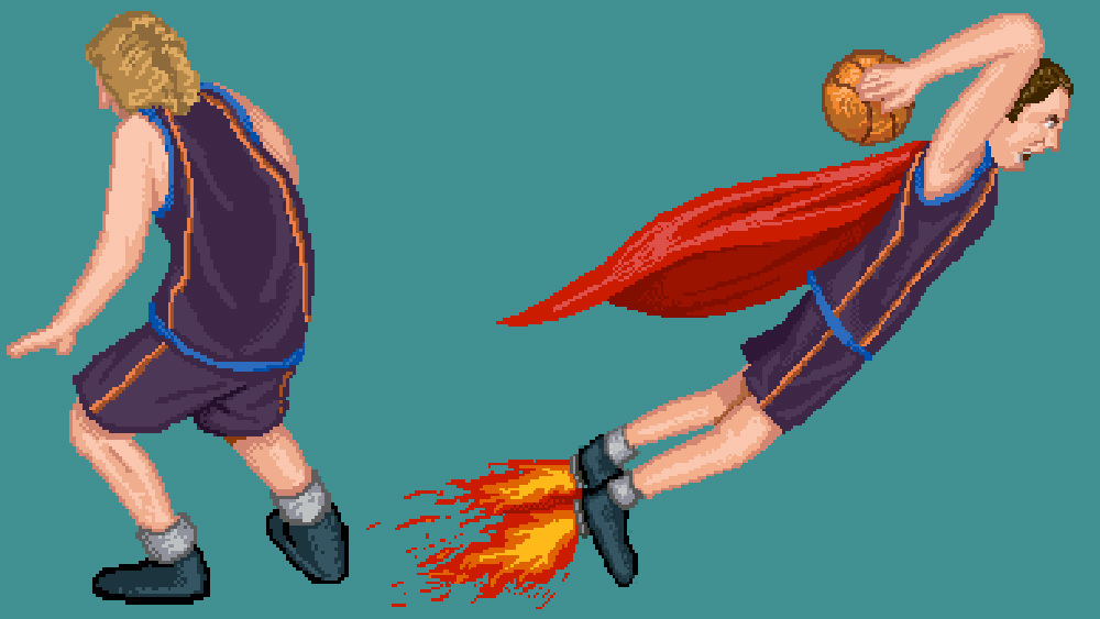 NBA Finals / Pixels - Pitch Elements - Justin Wolfson - Illustration ...