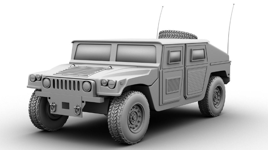 Military Humvee - Portfolio