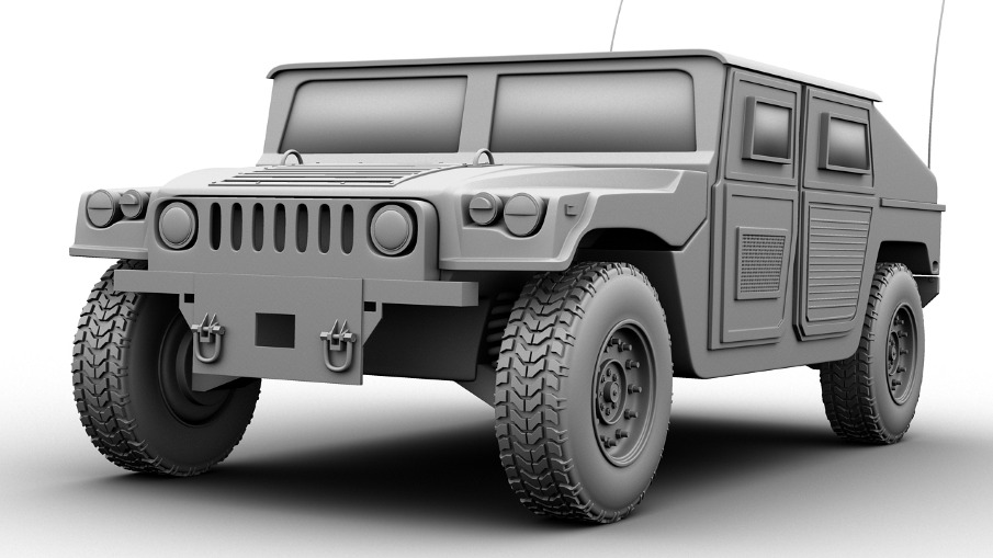 Military Humvee - Portfolio