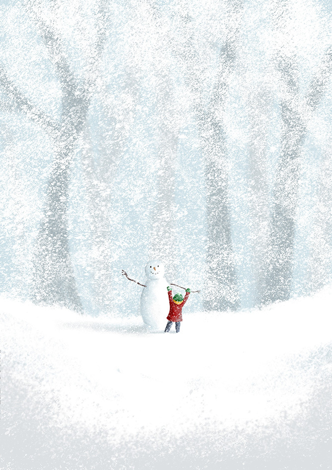 Amberin Huq Illustration