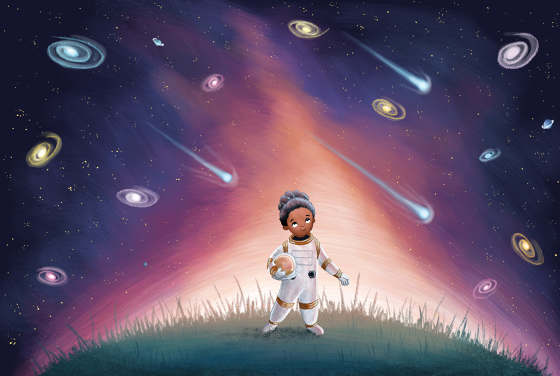 Amberin Huq Illustration