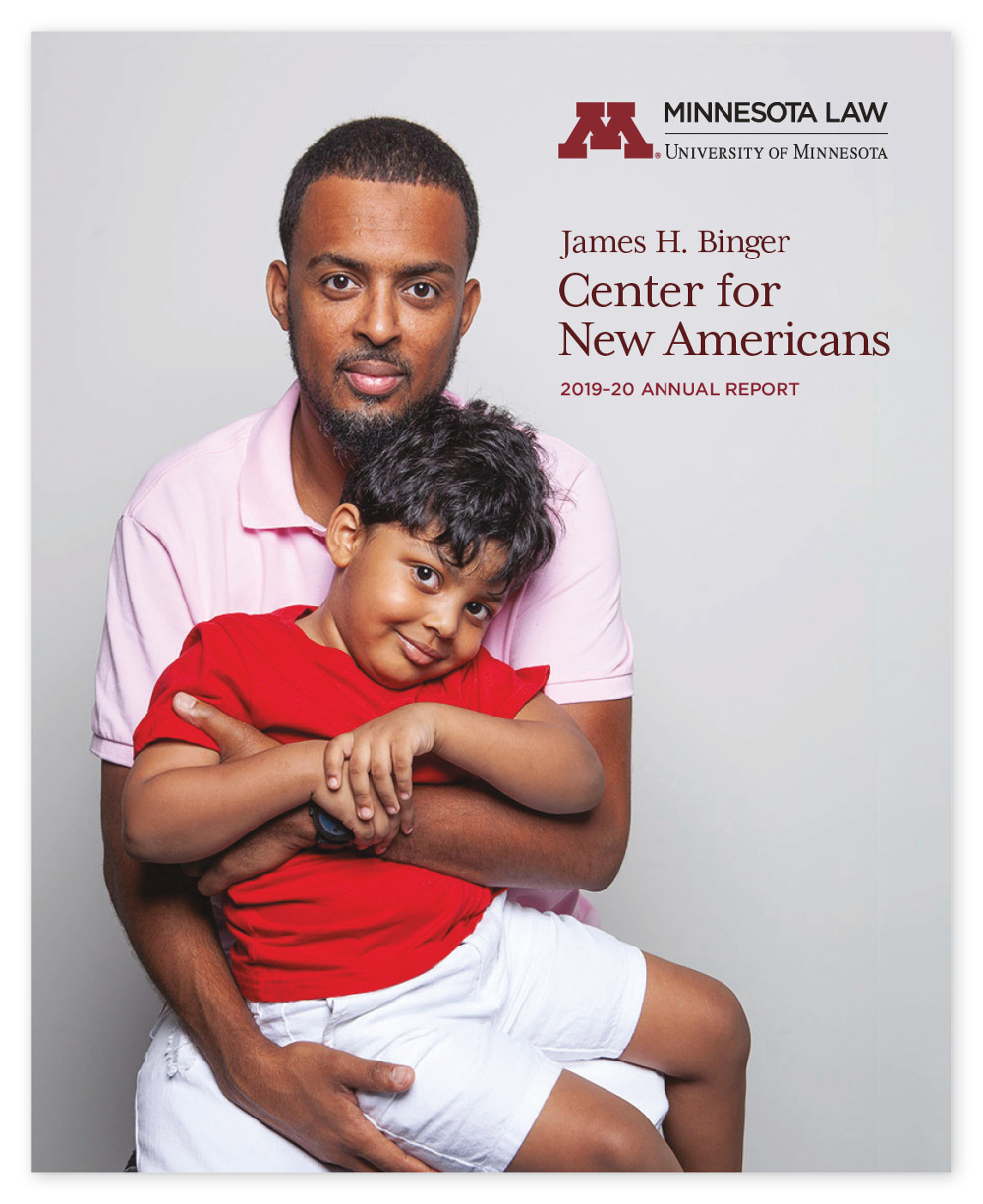 James H. Binger Center for New Americans - julie longo designs