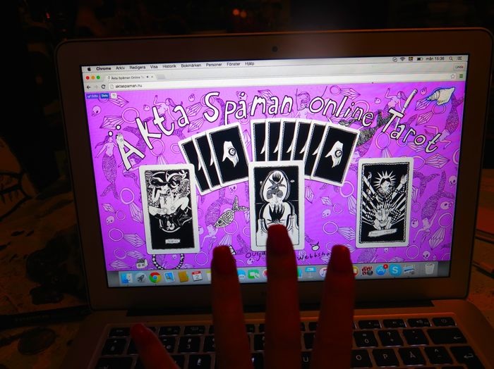 Äkta Spåman Online Tarot - linda spåman