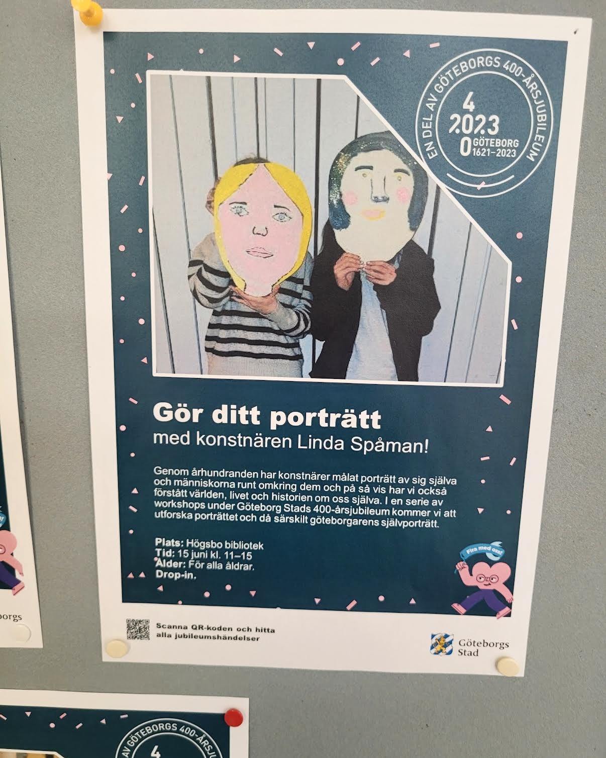 400 Ansikten - linda spåman