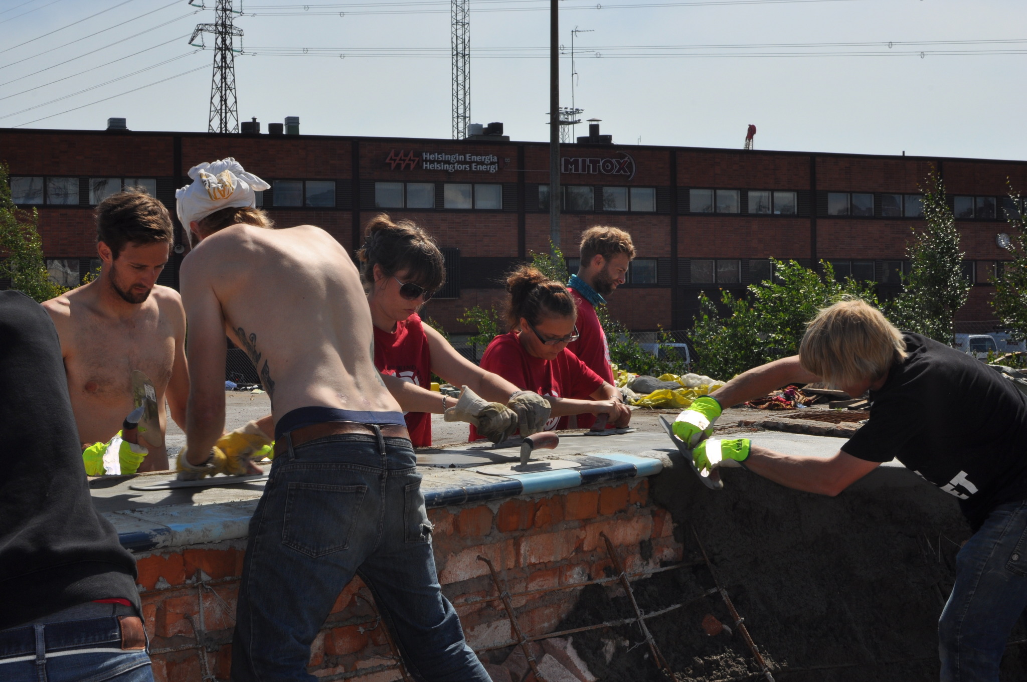 DIY Concrete workshop - Janne Saario Landscape Architecture