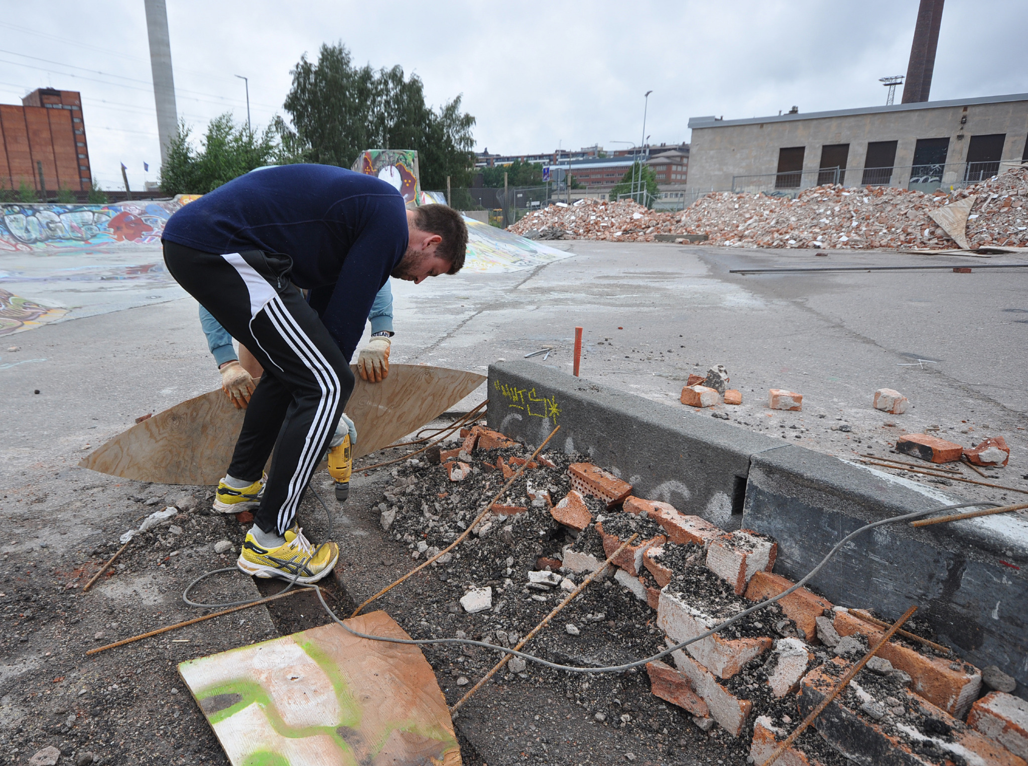 DIY Concrete workshop - Janne Saario Landscape Architecture