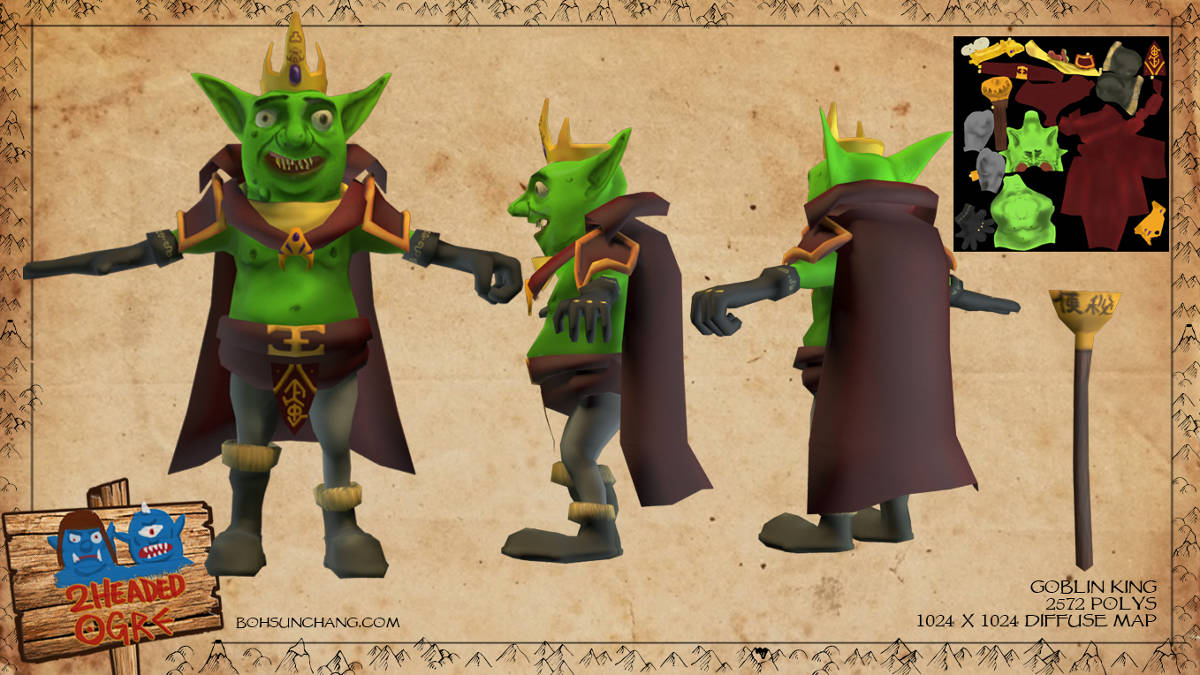 Two Headed Ogre - Bo Husan Chang Portfolio