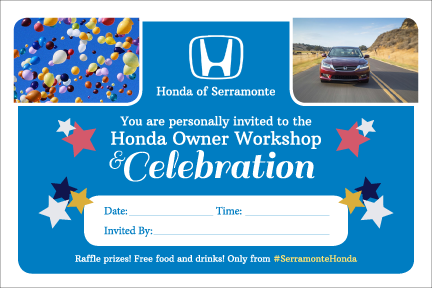 Honda of Serramonte - Abby Lima | Graphic Design