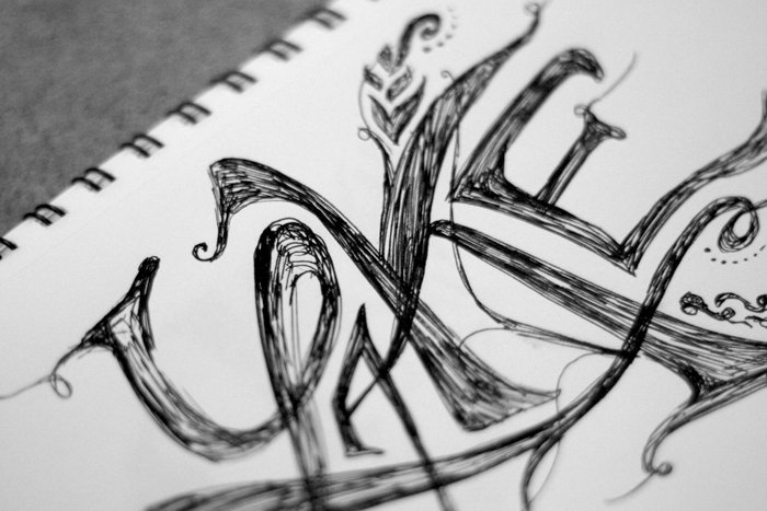 Sketchbook + Hand Lettering - Lauren Kracht Design