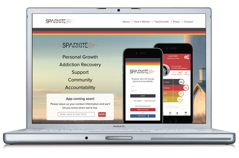 SPARKITE App - UPC Creative Services Portfolio
