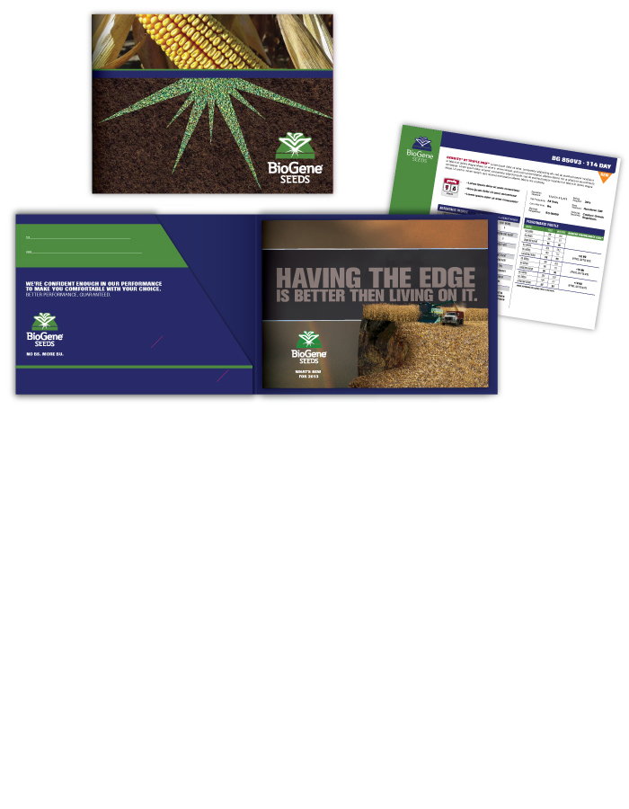 BioGene Seed Brand & Campaigns - Angela DiMarco Creative Services Portfolio