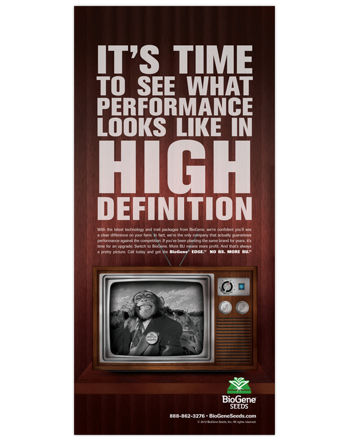 BioGene Seed Brand & Campaigns - Angela DiMarco Creative Services Portfolio