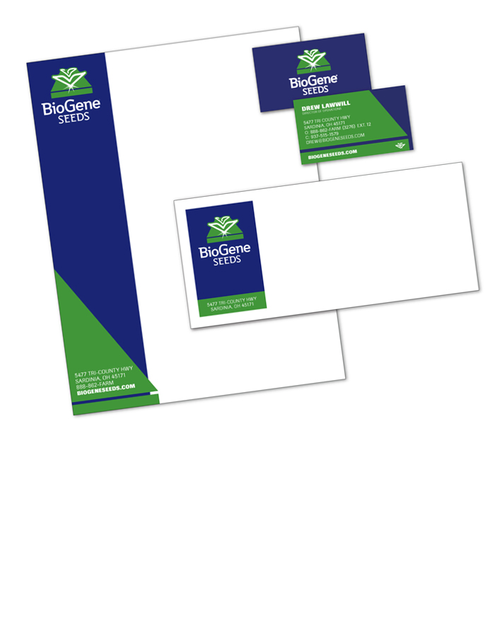 BioGene Seed Brand & Campaigns - Angela DiMarco Creative Services Portfolio