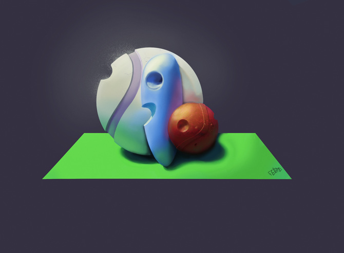 Schoolism Advanced Lighting with Sam Nielson - Felipe moreira - Ilustrador