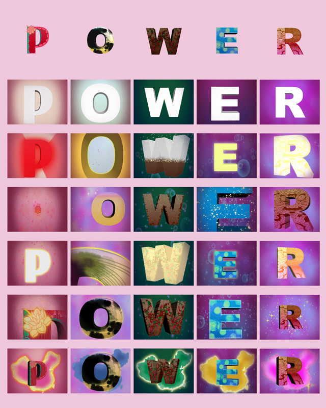 Make up - alphabet - Nan.W