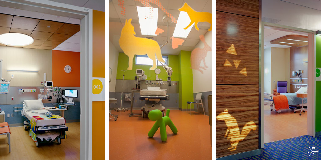 PORTLAND CHILDREN'S HOSPITAL - LIVE WORK PLAY / A DESIGN PORTFOLIO
