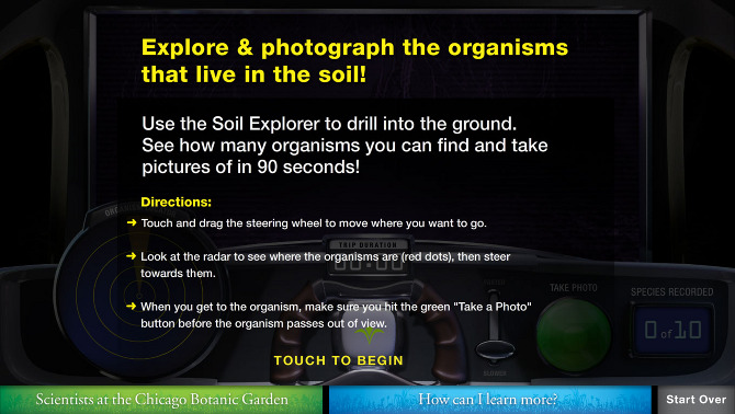 Plant Science Kiosks - Mark Rattin: Work Samples