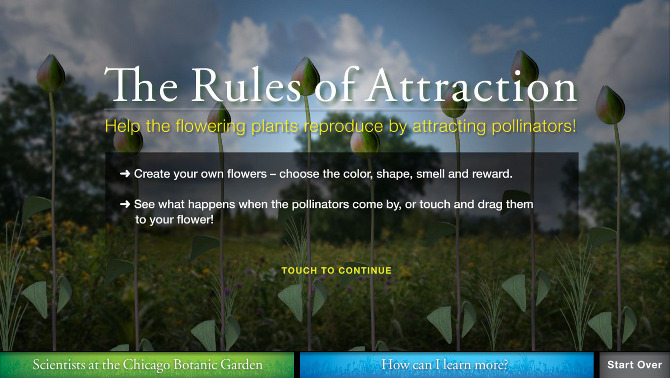 Plant Science Kiosks - Mark Rattin: Work Samples